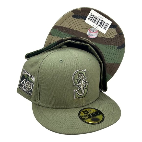 New Era | Accessories | New Era Seattle Mariners 4th Anniversary Patch ...